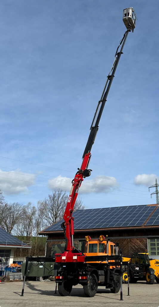 Unimog Angebot: Unimog 400 - U400 405 25177 mit Wechselkran - Unimog ...